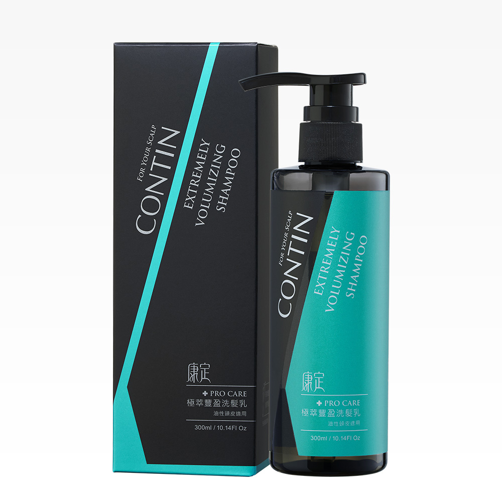 CONTIN 康定 酵素極萃豐盈洗髮乳300ml+養髮液120ml - PChome 24h購物