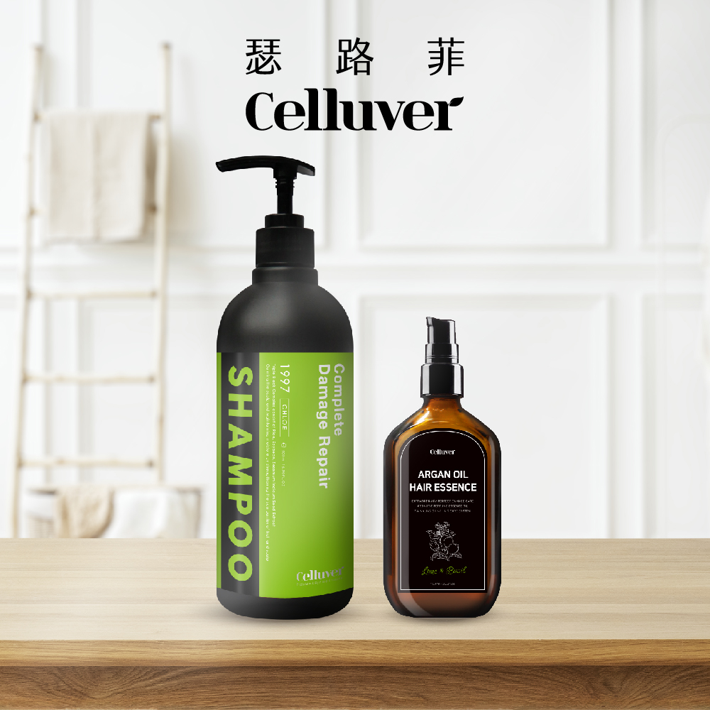 Celluver瑟路菲 韓方大黑洗護組(養髮洗髮精500ml+免沖洗護髮油100ml)-度假萊姆香 - PChome 24h購物