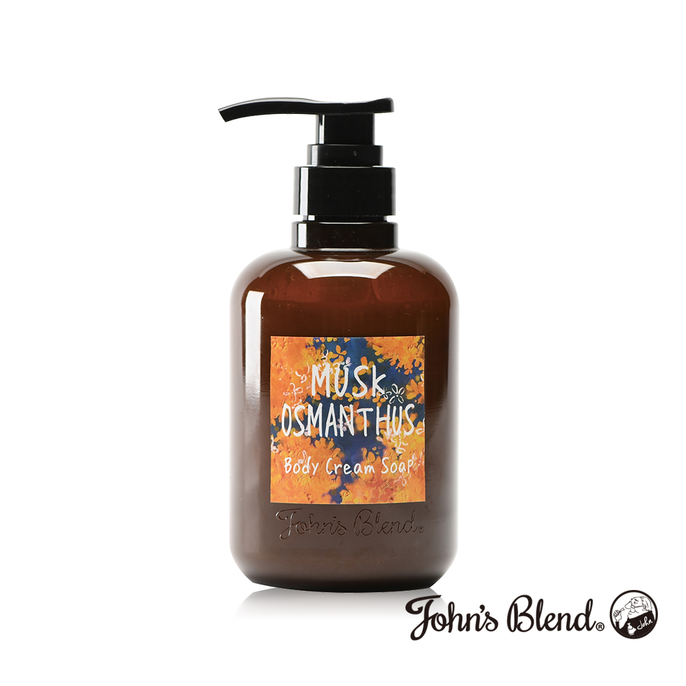 日本John’s Blend Body Cream Soap 保濕沐浴乳-金木樨 460ml - PChome 24h購物