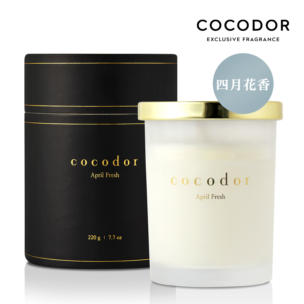 Cocodor Soy Candle 大豆蠟燭220g April Fresh 四月花香 - PChome 24h購物