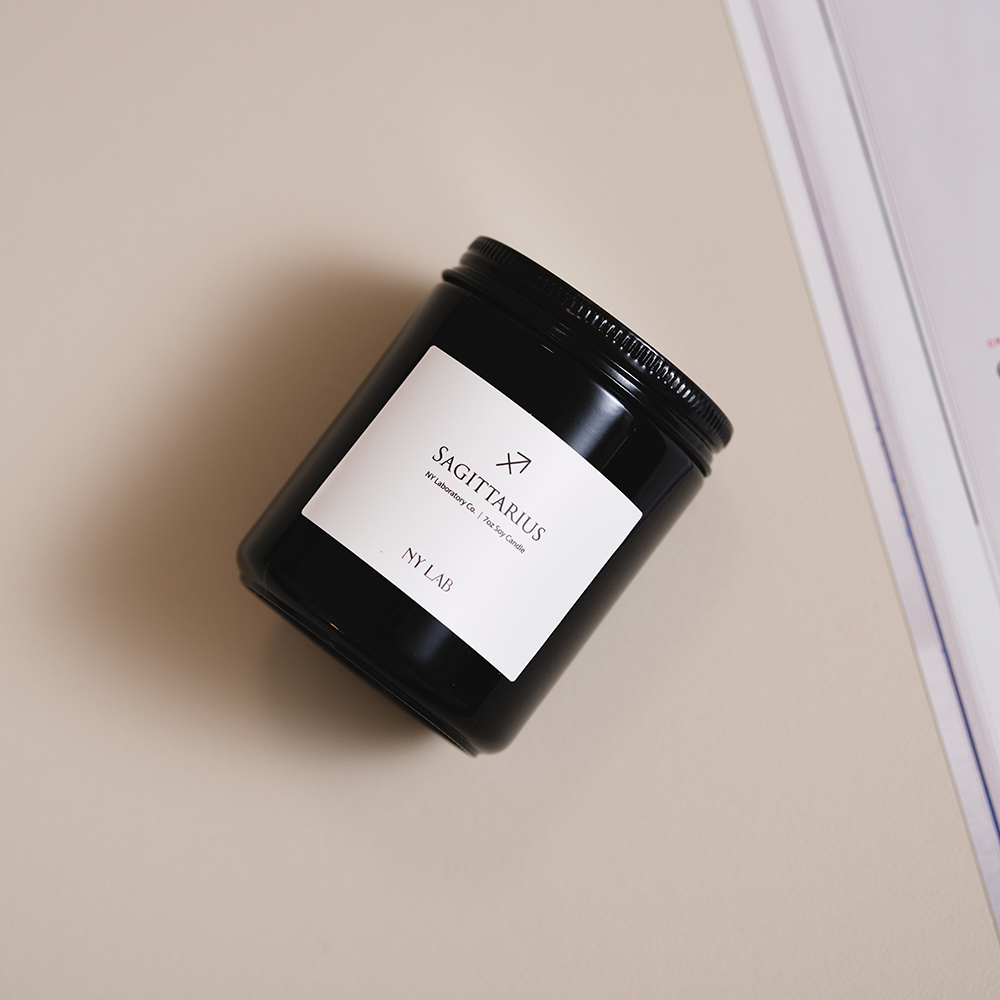 【NY LAB 紐約實驗室】紐約曼哈頓聯名款星座手工香氛蠟燭 7oz - 射手座（Sagittarius） - PChome 24h購物