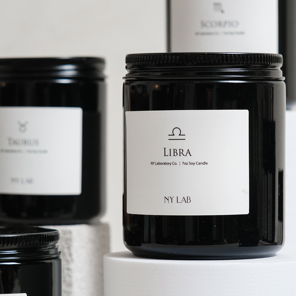 NY LAB 紐約實驗室 紐約曼哈頓聯名款星座手工香氛蠟燭 7oz - 天秤座（Libra） - PChome 24h購物