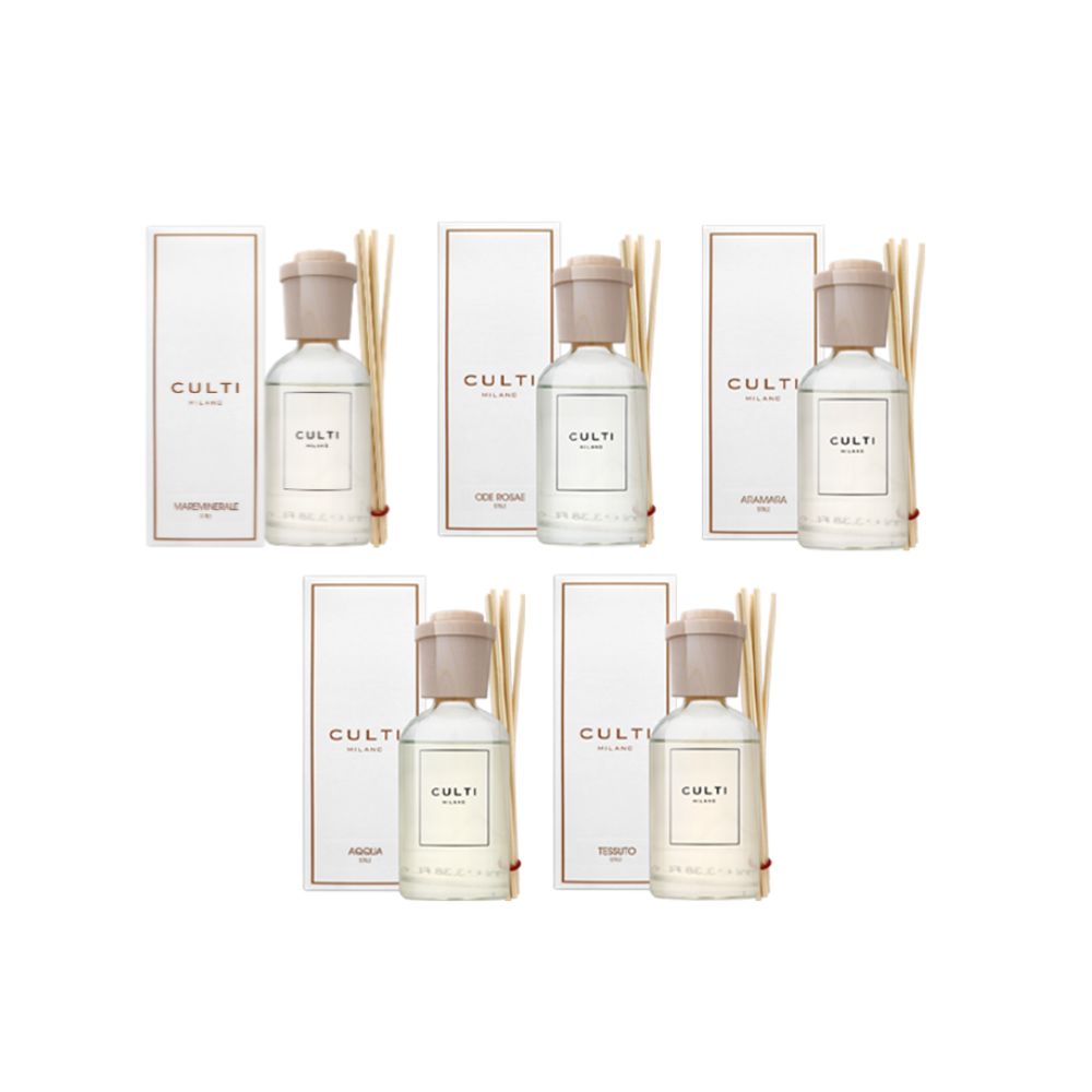 【CULTI MILANO】經典系列擴香 100ml (地中海柑橘/蔚藍大海/摩洛哥玫瑰/絲絨暖香/綠茶雅韻) - PChome 24h購物
