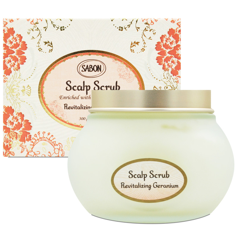 SABON 賦活天竺葵 死海鹽頭皮磨砂膏 300g (公司貨) - PChome 24h購物