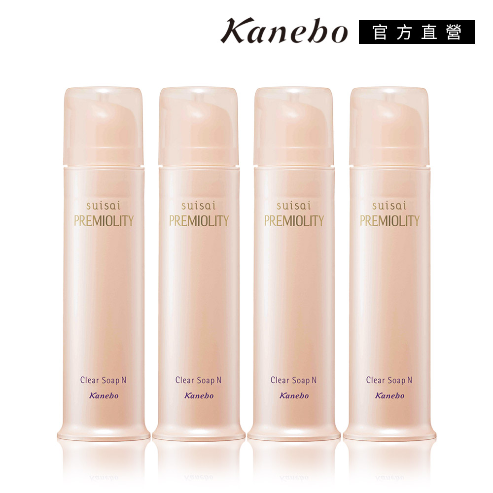 【Kanebo 佳麗寶】suisai亮顏酵素皂團購4入愛用組 - PChome 24h購物