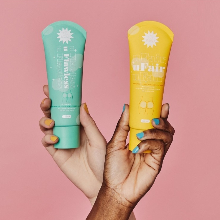 Peachup 洗出無瑕滑嫩屁屁必備 蜜桃洗+去角質 凝露組合 120ml x 2 - PChome 24h購物