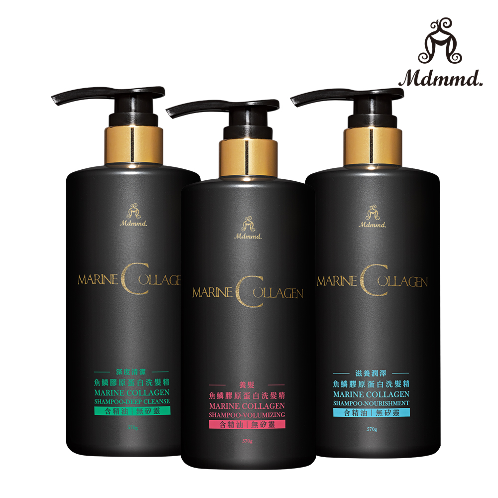 【Mdmmd 明洞國際】魚鱗膠原蛋白洗髮精 570g/瓶 - PChome 24h購物