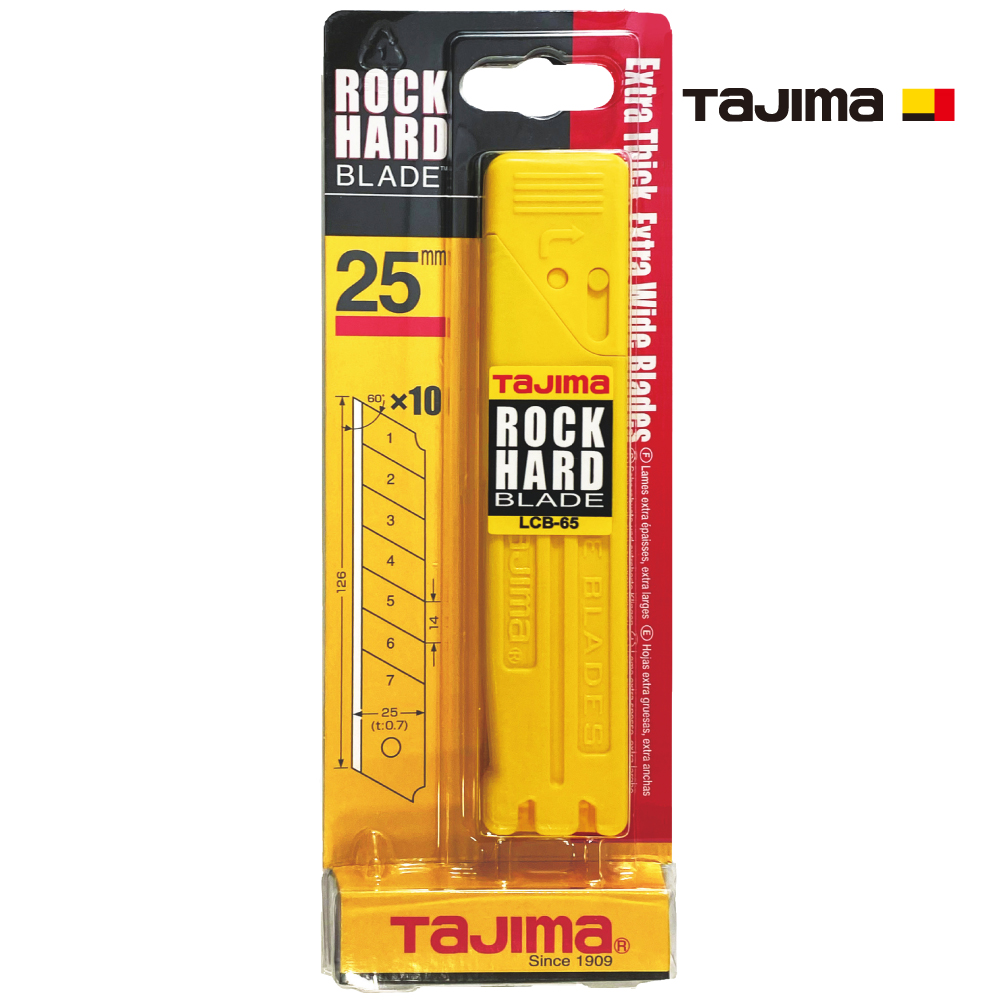 日本 田島Tajima 重力型美工刀替刃 (H型刃) LCB-65 LCB65B/Y1MIC-S1 - PChome 24h購物