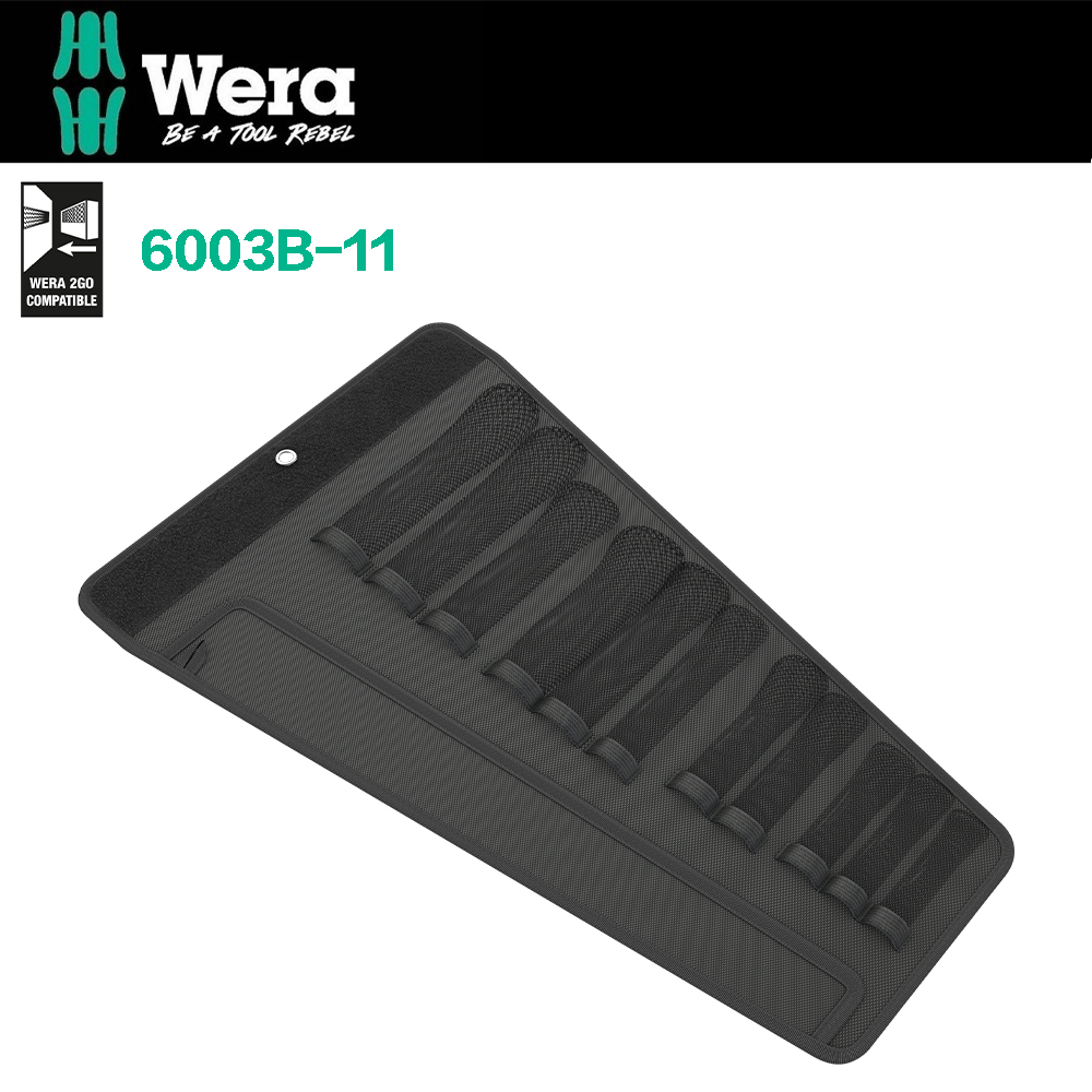 【德國Wera】6003帆布收納包11格 6003B-11 - PChome 24h購物