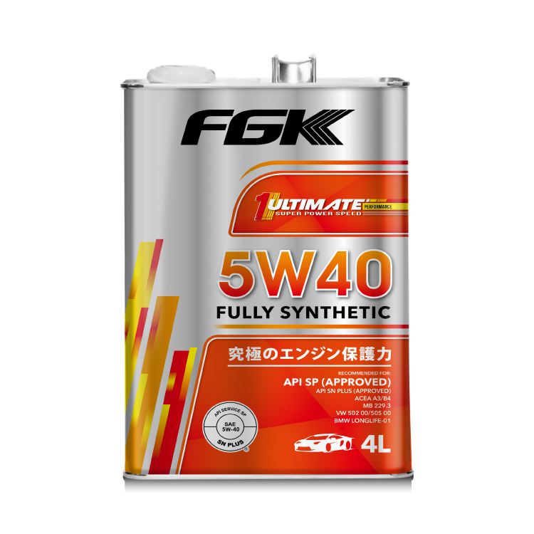FGK 5W40 超強添加劑全合成機油 4L 【整箱6入】 - PChome 24h購物