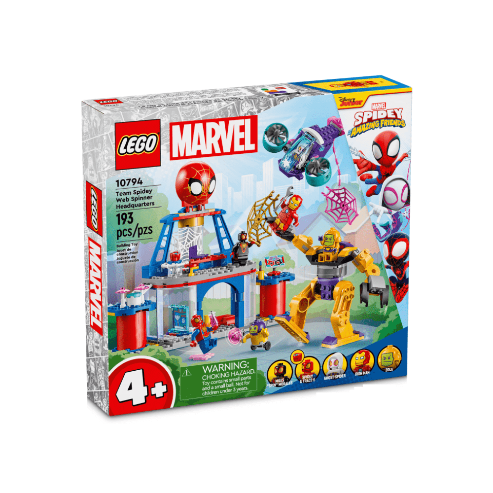 LEGO 10794 蜘蛛人小隊總部 Team Spidey Web Spinner Headquarters - PChome 24h購物