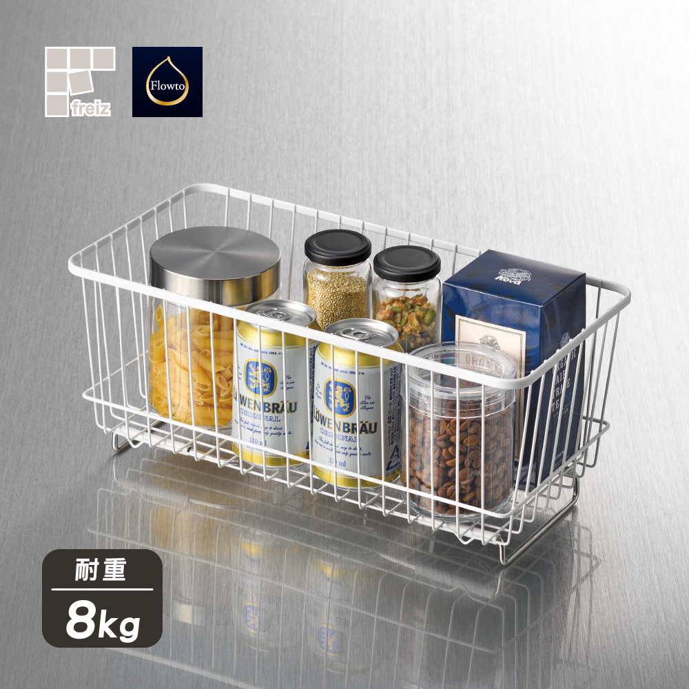 日本和平 Flowto可堆疊櫥房儲物籃/ML號/RG-0488 - PChome 24h購物