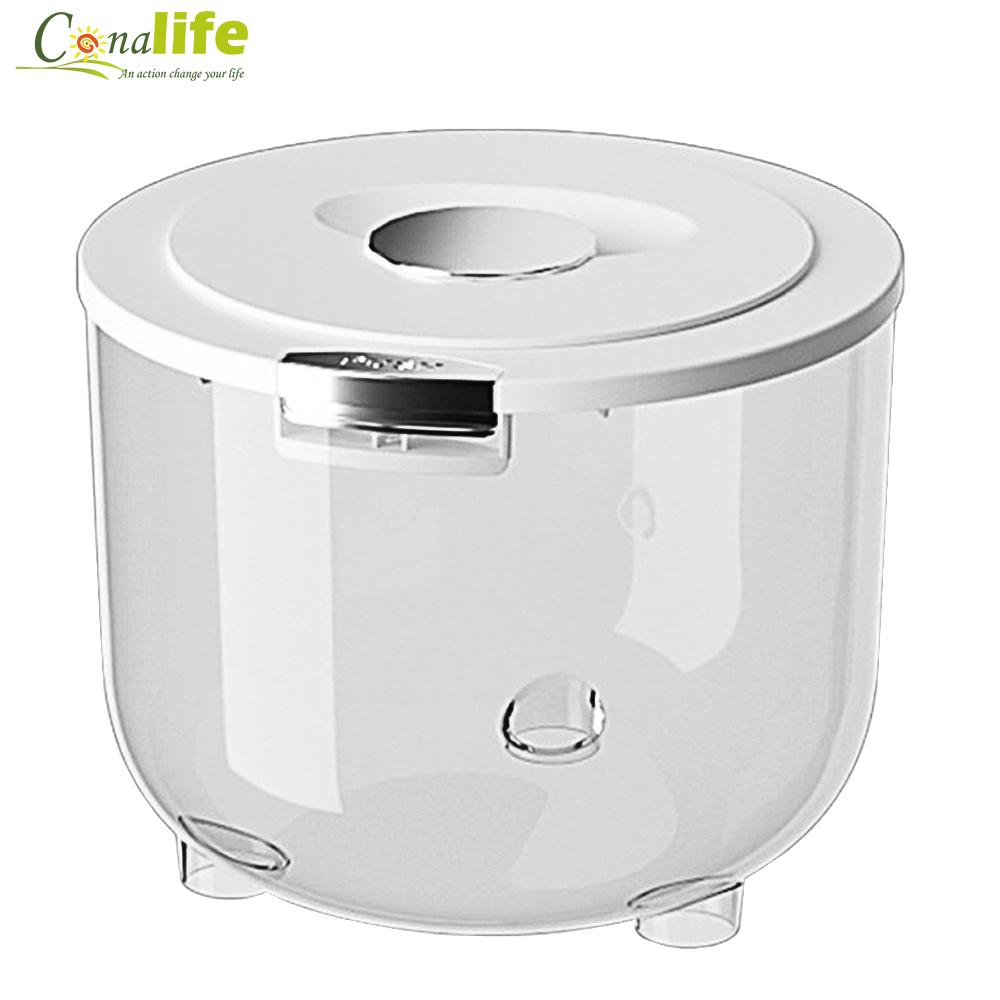 [Conalife] 高質感彈蓋大開口密封儲糧桶 6KG (4入) - PChome 24h購物