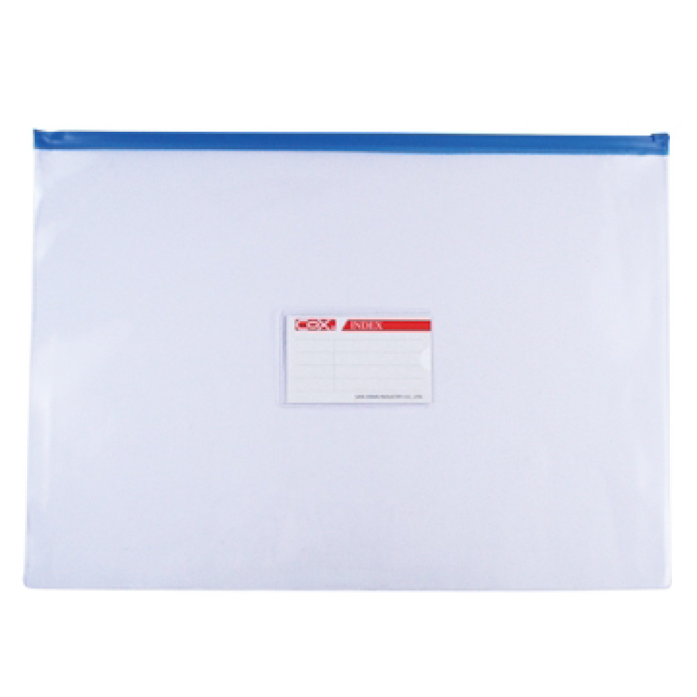 COX橫式公文拉鍊袋155H/B4/長290×寬395mm/5個/組 - PChome 24h購物