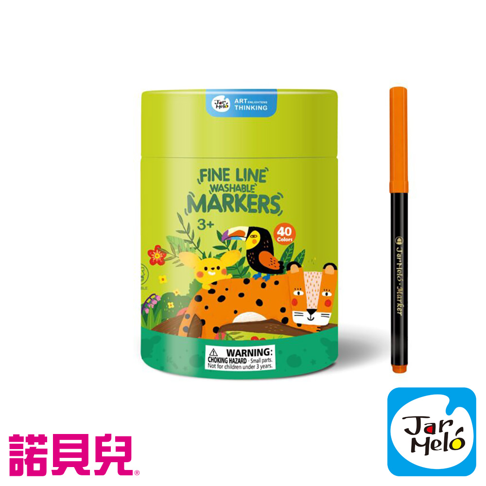 【JarMelo 原創美玩】細桿可水洗彩色筆40色 JA93900 - PChome 24h購物