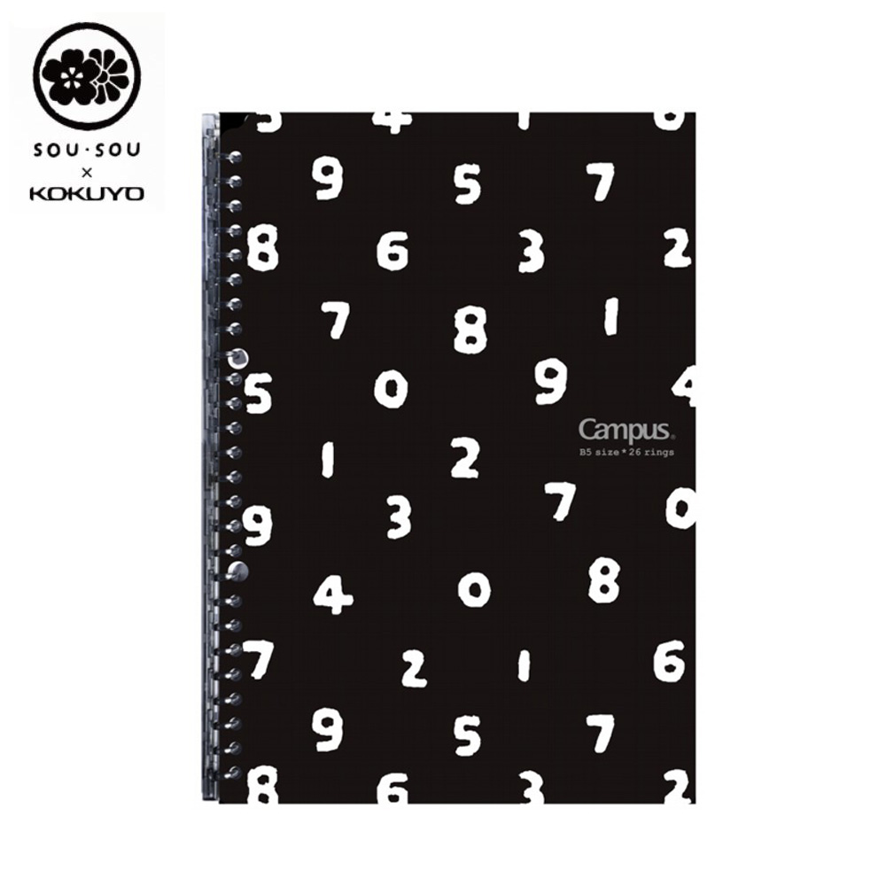KOKUYO SOUSOU聯名360度26孔活頁夾B5- 十數 - PChome 24h購物