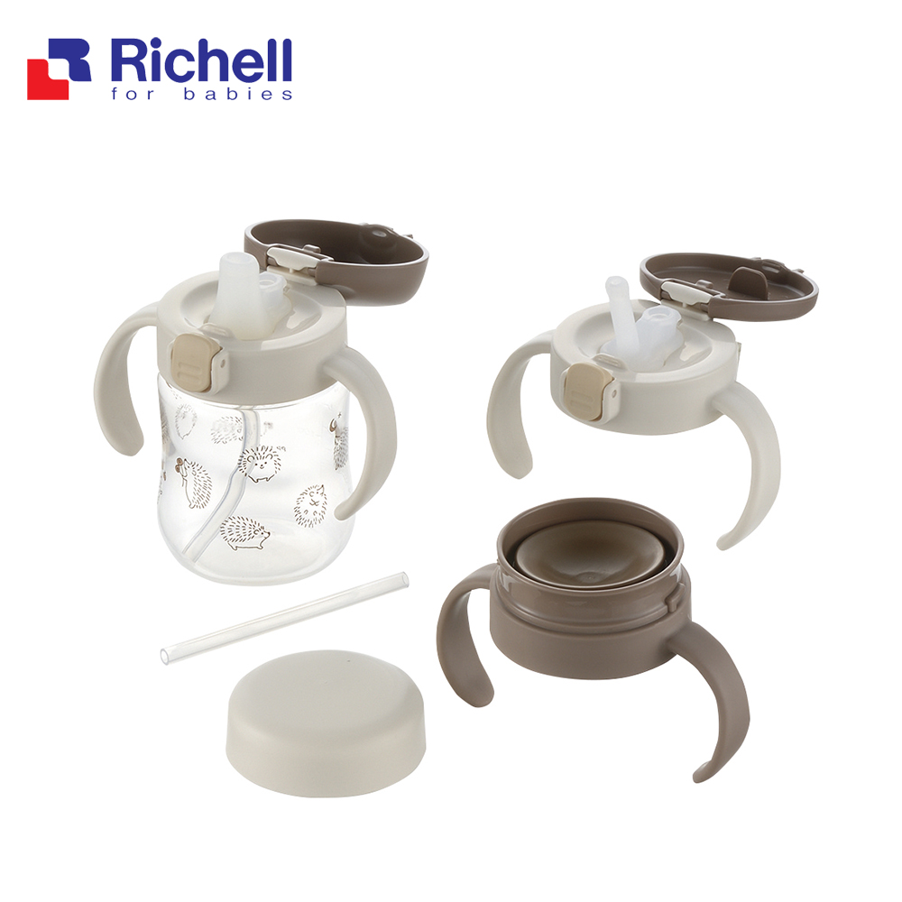 【Richell 利其爾】TLI 三代 三階段水杯禮盒 - 刺蝟同萌 - PChome 24h購物