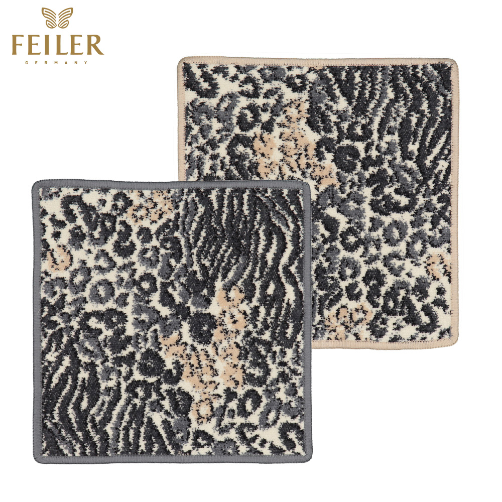 【Feiler】狂野豹紋方巾(25x25)／2色 - PChome 24h購物