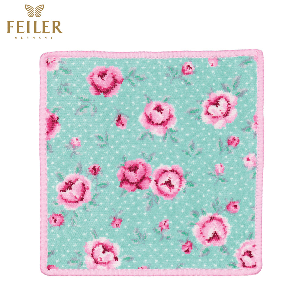 【Feiler】粉紅小花方巾(25x25)粉 - PChome 24h購物