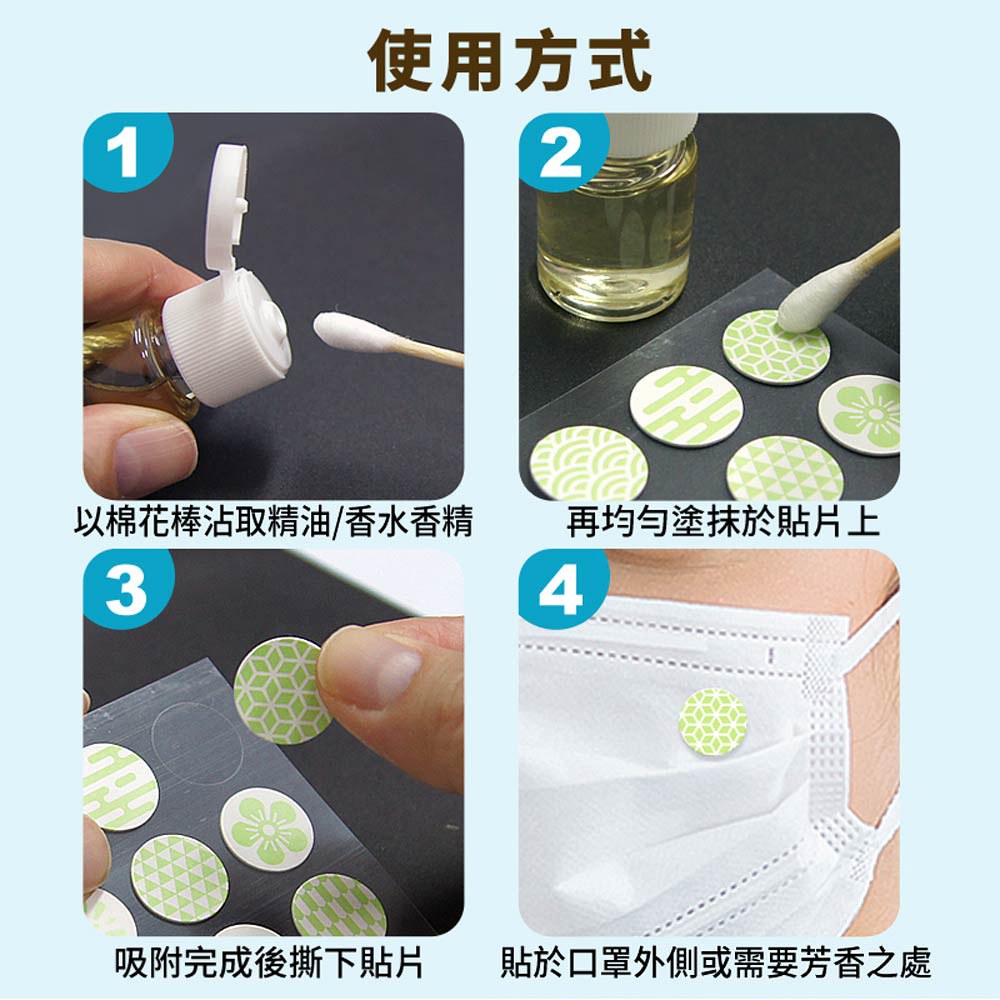 ECHAIN TECH 口罩香氛貼 DIY款式 香氛貼片 口罩香氛 DIY口罩貼 清新防悶 30枚X5 - PChome 24h購物