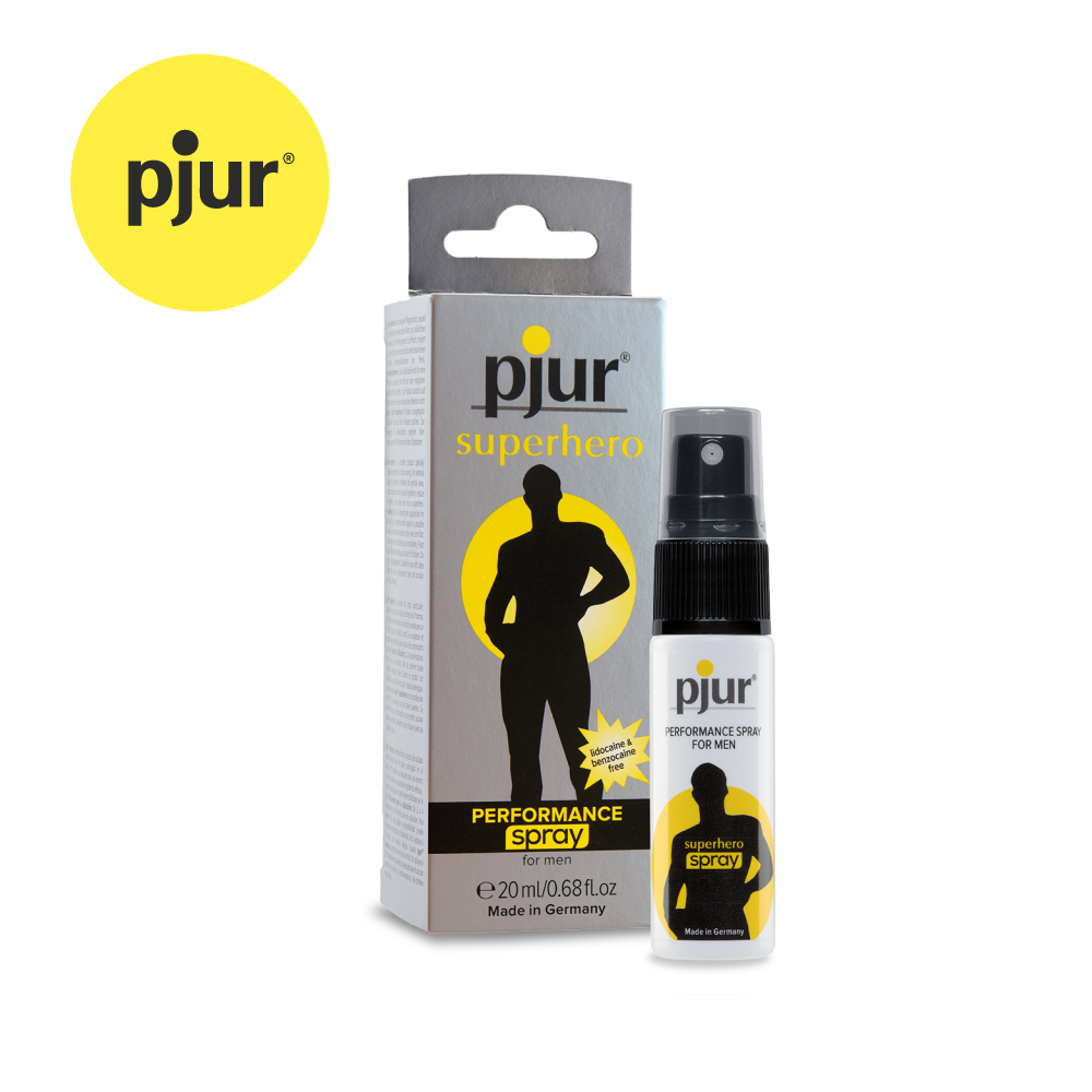 德國pjur 碧宜潤 superhero PERFORMANCE Spray 超級英雄活力提升噴霧 - PChome 24h購物