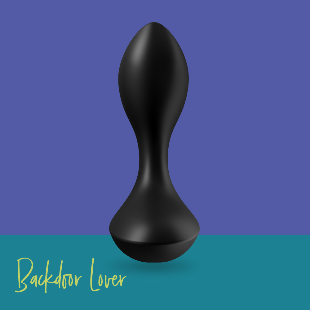 德國Satisfyer Backdoor Lover 後庭震動器 (黑) - PChome 24h購物