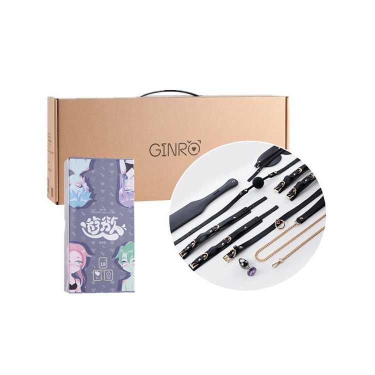 GINRO｜BDSM 新手皮具組+ 微床遊 遊慾-姿勢篇 成人桌遊 - PChome 24h購物