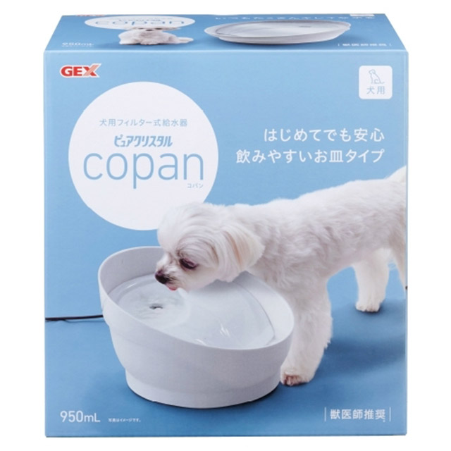GEX 渴盼犬用飲水器-白色950ml 57465 - PChome 24h購物