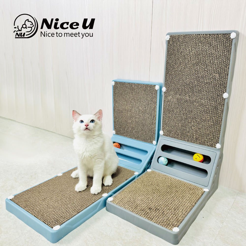 【NiceU毛樂趣】雙球貓抓板 - PChome 24h購物