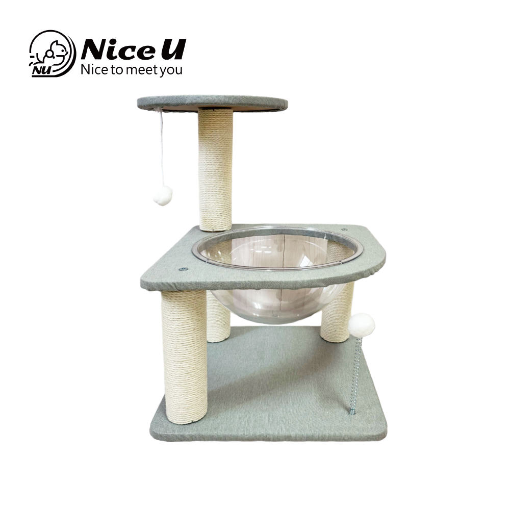 【NiceU毛樂趣】雙層貓跳台 - PChome 24h購物