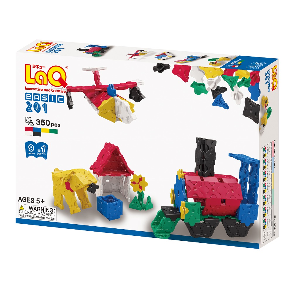 【LaQ】基礎201(350pcs)原色系 - PChome 24h購物