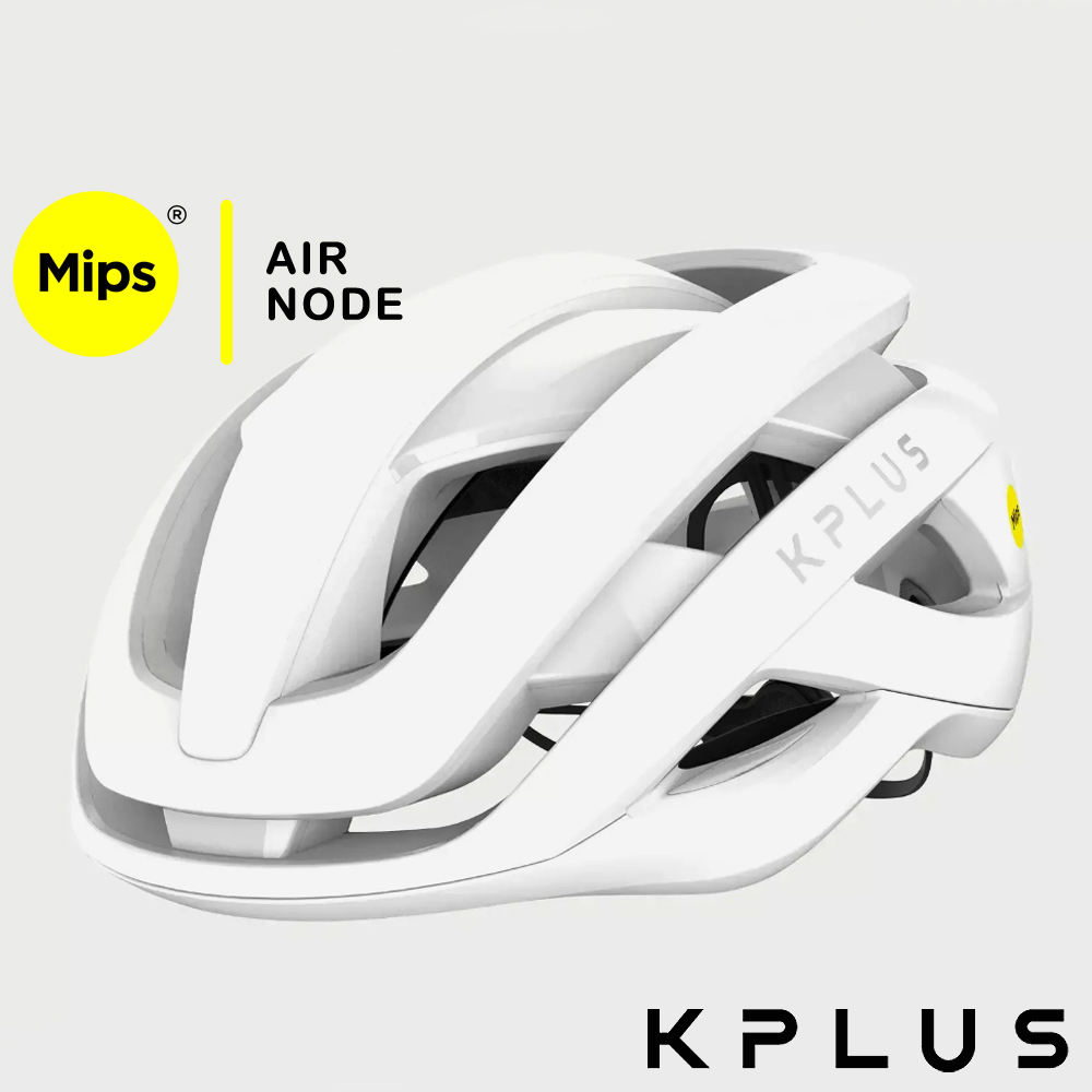 KPLUS 單車安全帽公路競速系列 可拆洗Mips Air Node系統ALPHA Helmet-AWS全白 - PChome 24h購物