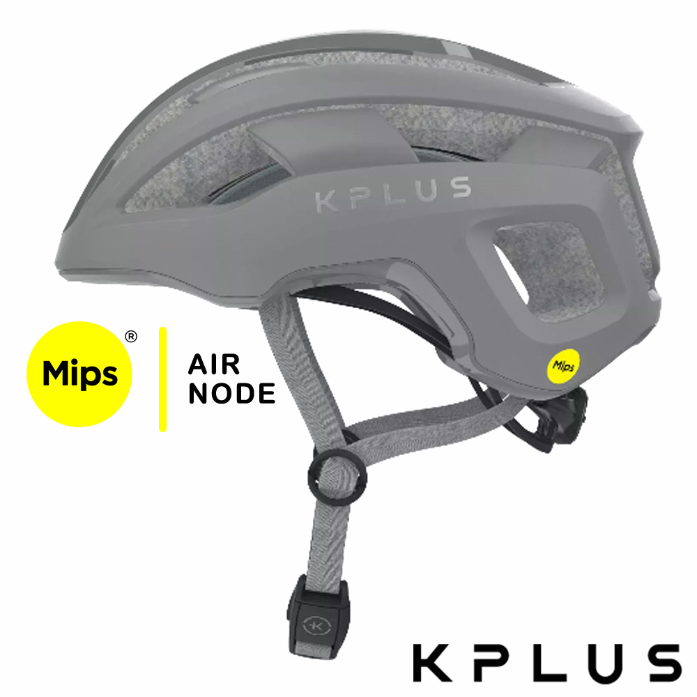 KPLUS 單車安全帽公路競速NOVA 可拆洗Mips Air Node Helmet-消光水泥灰 - PChome 24h購物