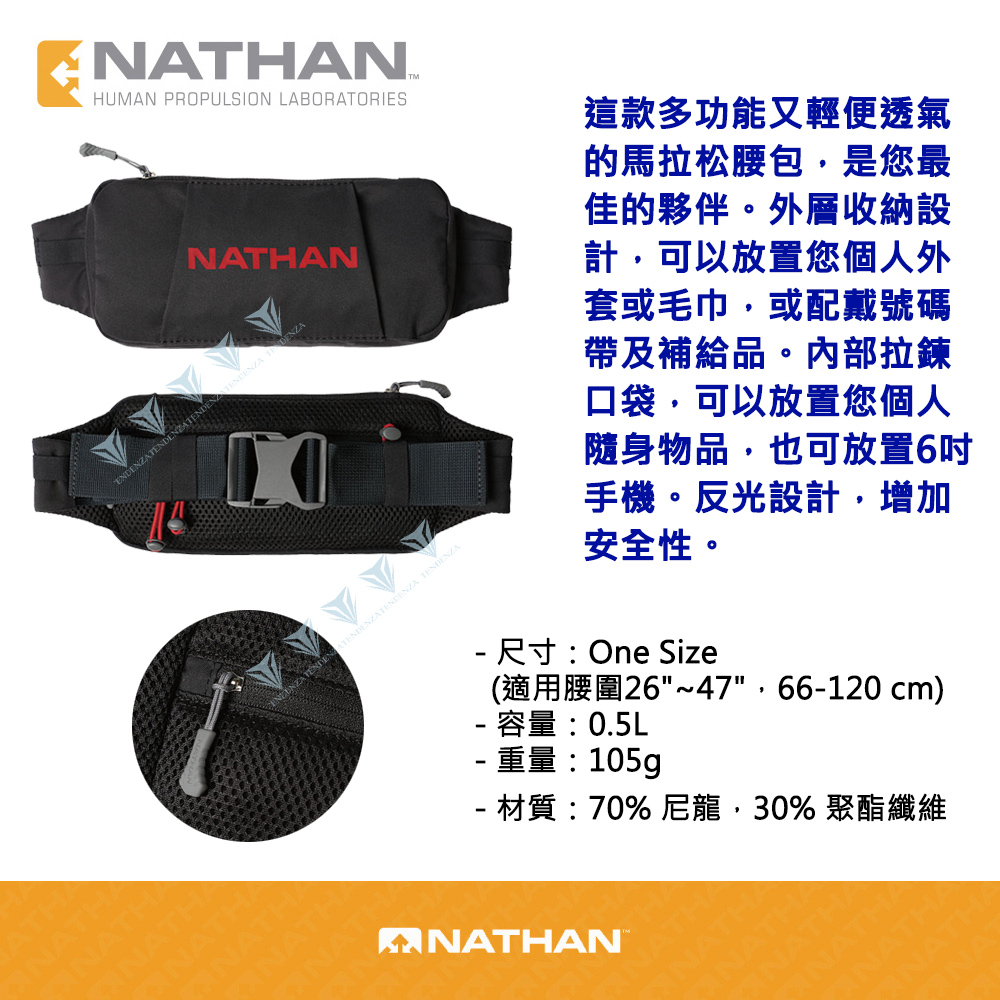 【美國 NATHAN】Marathon Pak 2.0 馬拉松專用腰包 - PChome 24h購物