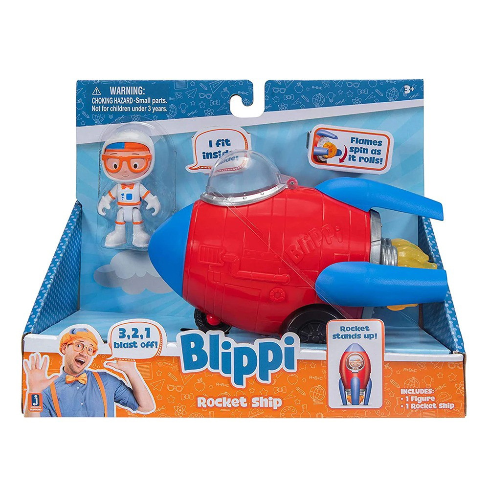 《Blippi》特色車輛組-Rocket Ship - PChome 24h購物