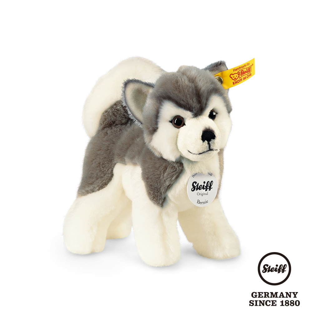 STEIFF德國金耳釦泰迪熊 - Bernie husky 哈士奇(動物王國) - PChome 24h購物