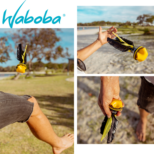 瑞典WABOBA - Waboba Flyer / 毽子-顏色隨機出貨｜媽咪愛