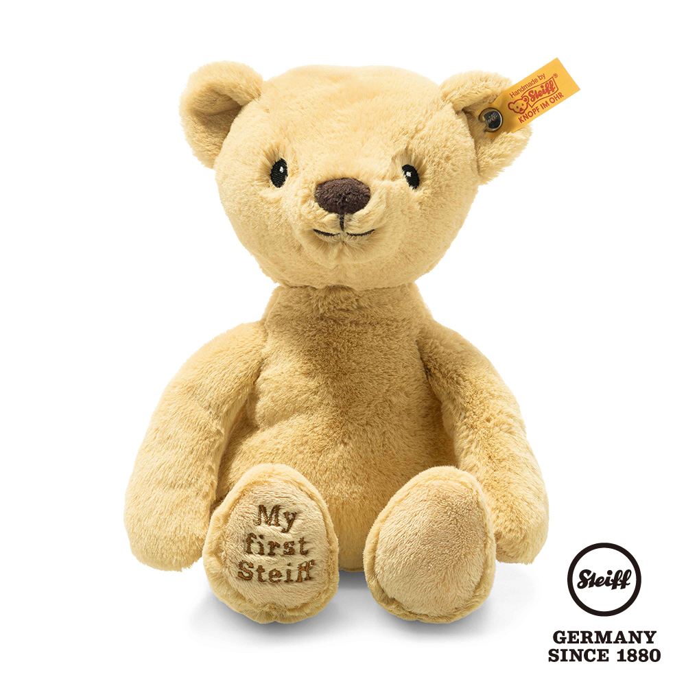 STEIFF德國精品泰迪熊 - My First Steiff Teddy Bear 出生熊 金黃色 (嬰幼兒玩偶) - PChome 24h購物