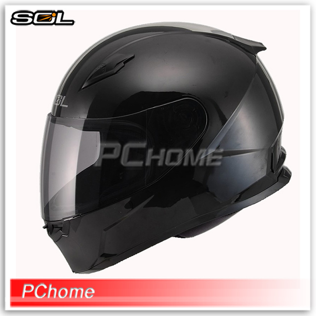 【SOL SF2M SF-2M 素色 黑 全罩式安全帽 】輕量化設計、雙重排氣系統 - PChome 24h購物