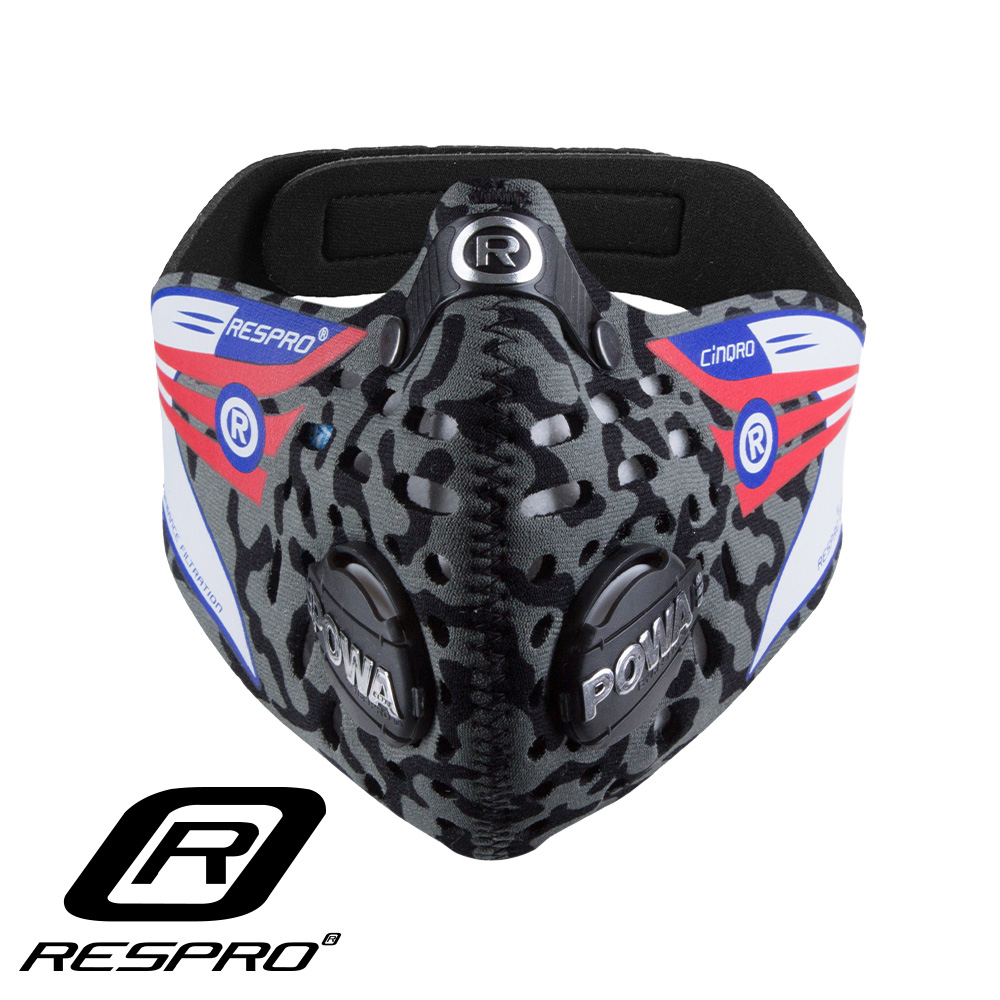 英國 RESPRO CINQRO 運動款多重防護口罩( 迷彩 ) - PChome 24h購物