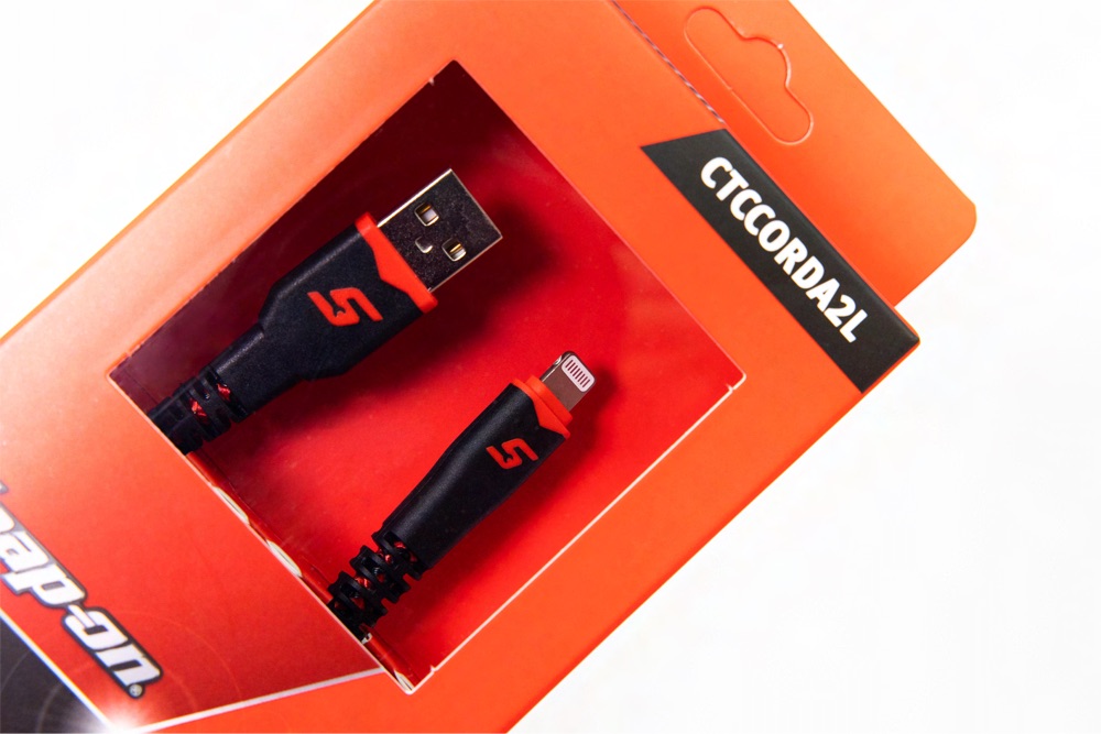 【Snap-on】USB to Lightning 工業級充電傳輸線 2M - PChome 24h購物