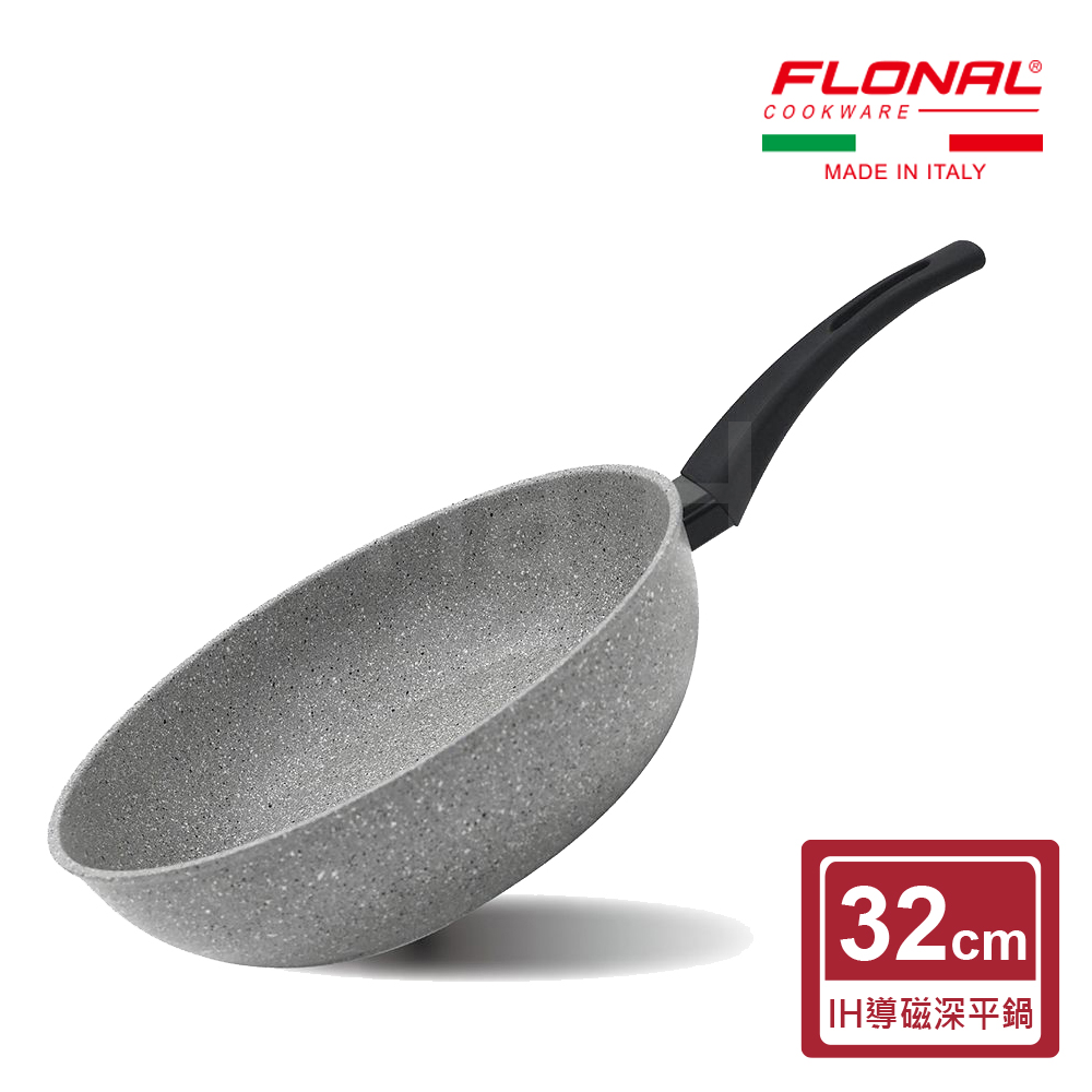 【義大利福隆】義大利杜拉IH導磁不沾鍋深平底鍋(32cm) - PChome 24h購物