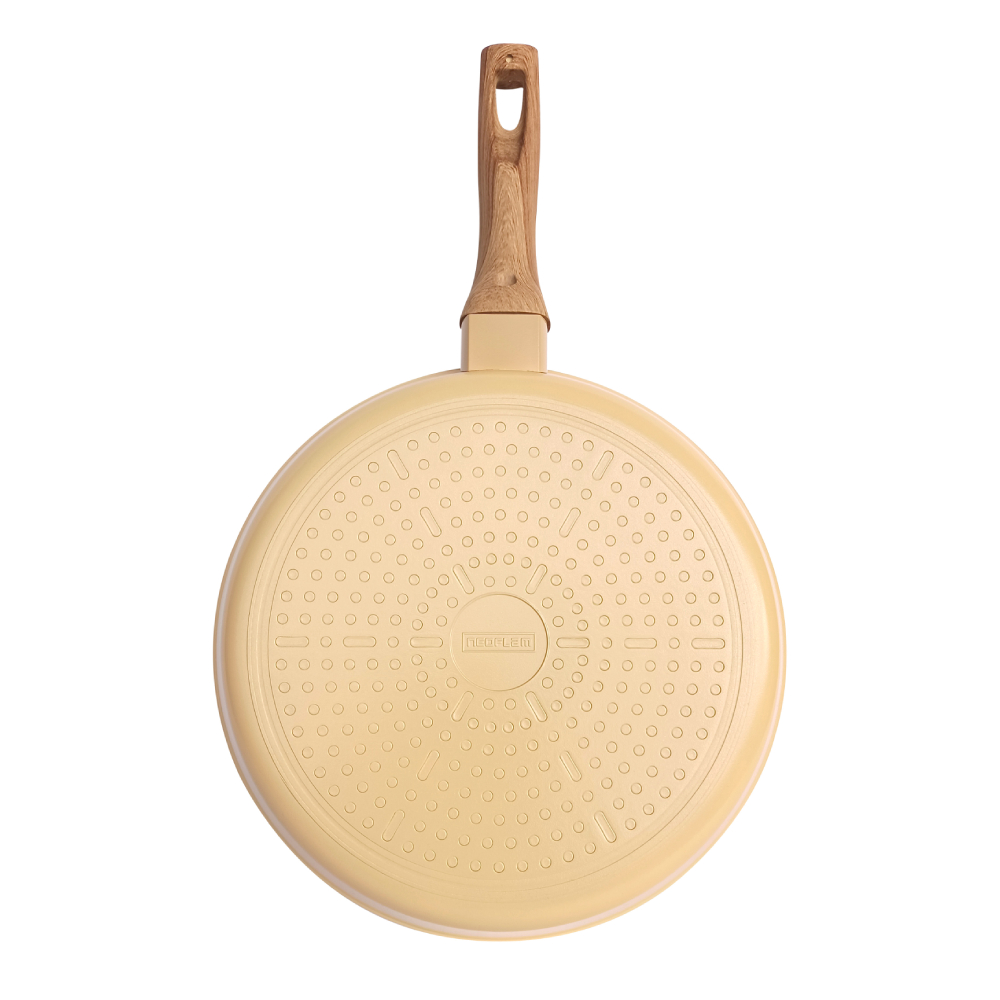 NEOFLAM Reverse系列雙鍋組(28cm炒鍋+28cm平底鍋)-香草雪酪 贈鍋鏟x1 - PChome 24h購物