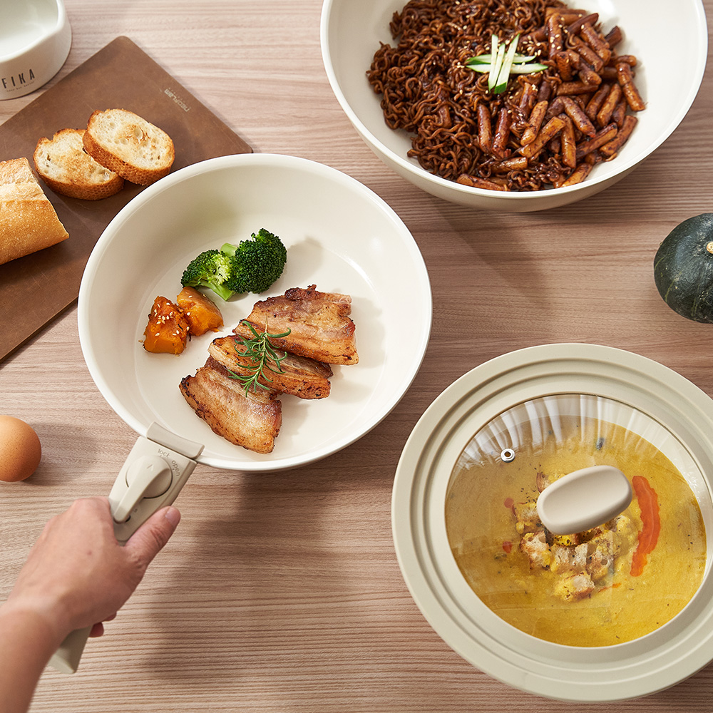 NEOFLAM Midas Plus 陶瓷塗層鍋5件組-Chouchou(不挑爐具 瓦斯爐電磁爐可用) - PChome 24h購物