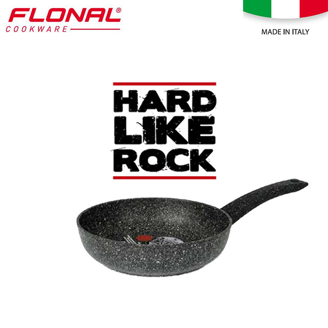 【義大利Flonal福隆】不沾鍋 黑金系列 28cm 平底深煎鍋 PLFPB2870 - PChome 24h購物