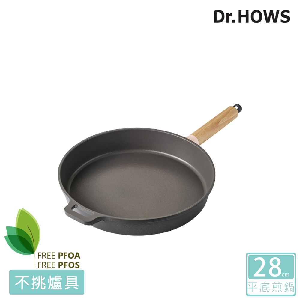 【韓國Dr.HOWS】BOSQUE 鑄鋁平底煎鍋(28cm)-嫩粉 - PChome 24h購物