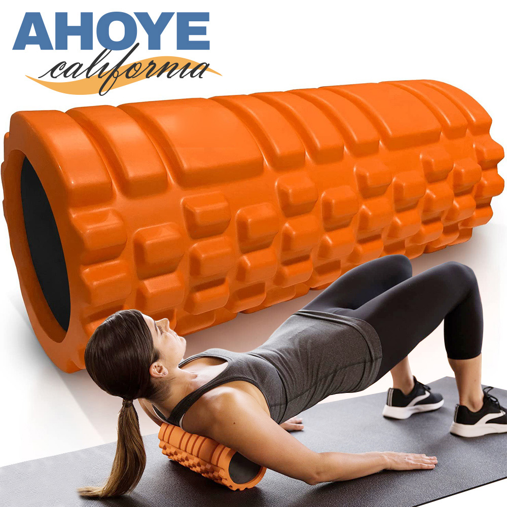 【Ahoye】EVA空心瑜珈柱 (33*14cm) 按摩滾筒 瑜珈滾筒 按摩柱 - PChome 24h購物