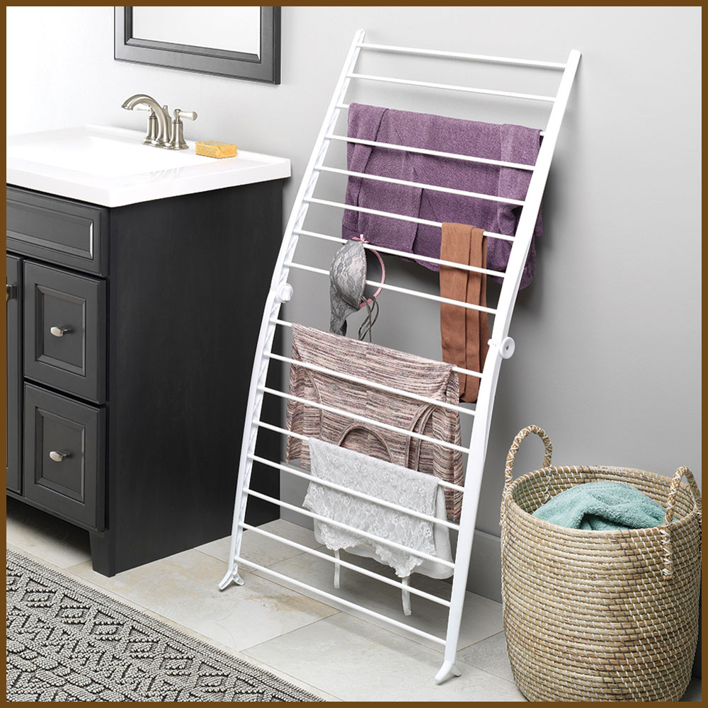 【ikloo】純白摺疊晾衣架 - PChome 24h購物