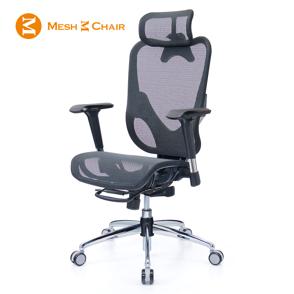 【Mesh 3 Chair】華爾滋人體工學網椅-精裝版(酷黑) - PChome 24h購物