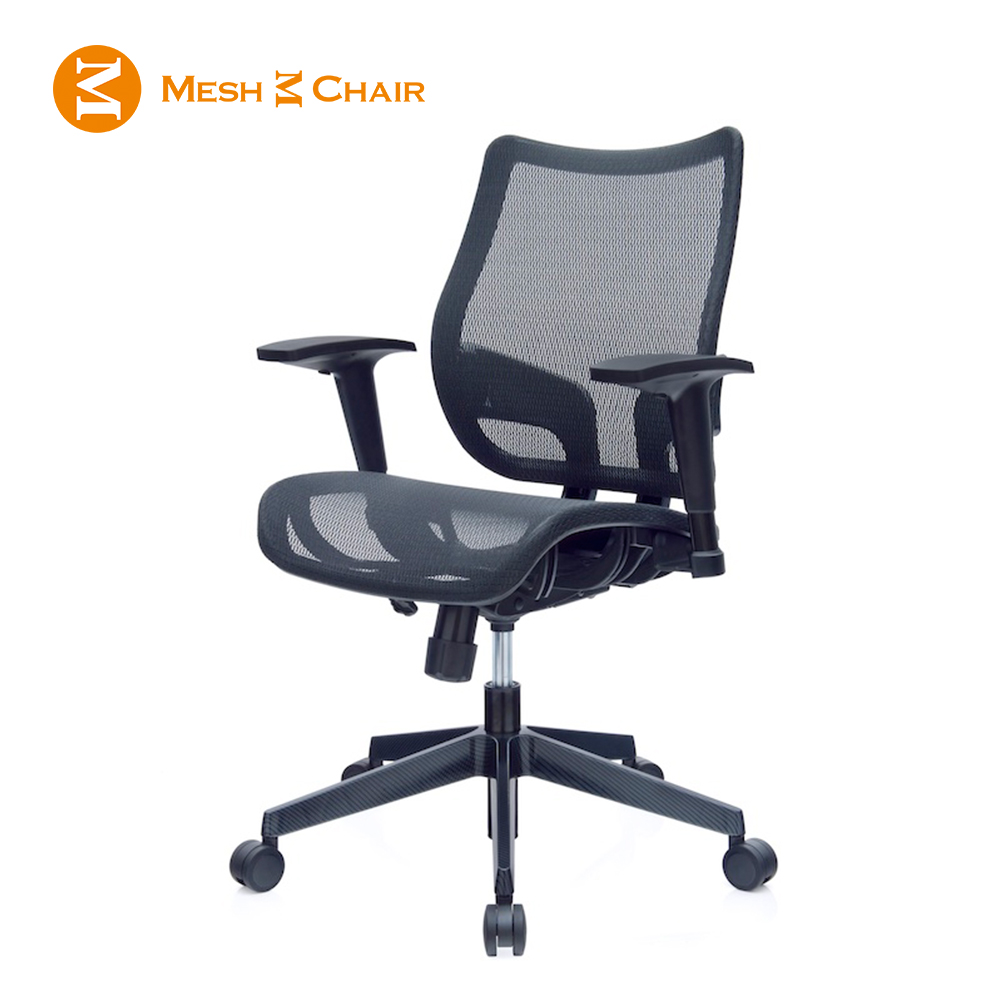 【Mesh 3 Chair】恰恰人體工學網椅-無頭枕SH01(酷黑) - PChome 24h購物